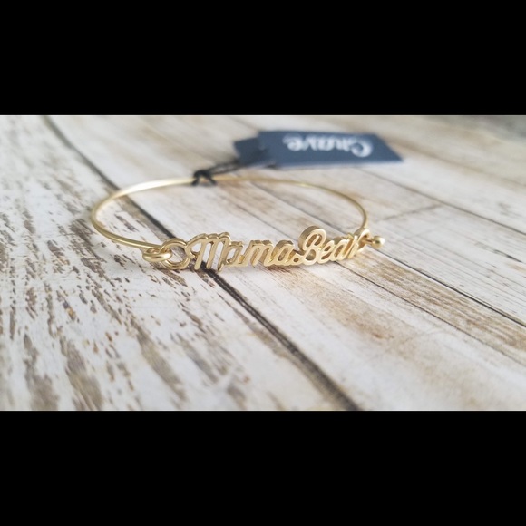 Chic by the Beach | Jewelry | Mama Bear Cursive Bracelet | Poshmark